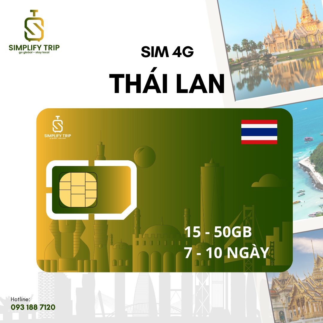 SIM Thailand 4G high speed | Simplify Trip